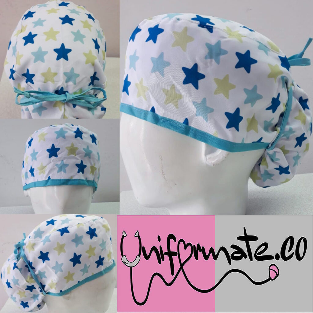 gorro quirurgico muse- uniformate - gorros quirúrgicos personalizados