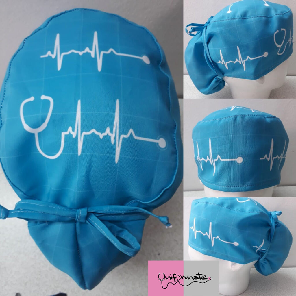 Gorro quirúrgico signos vitales 0079 - Gorros quirúrgicos personalizados